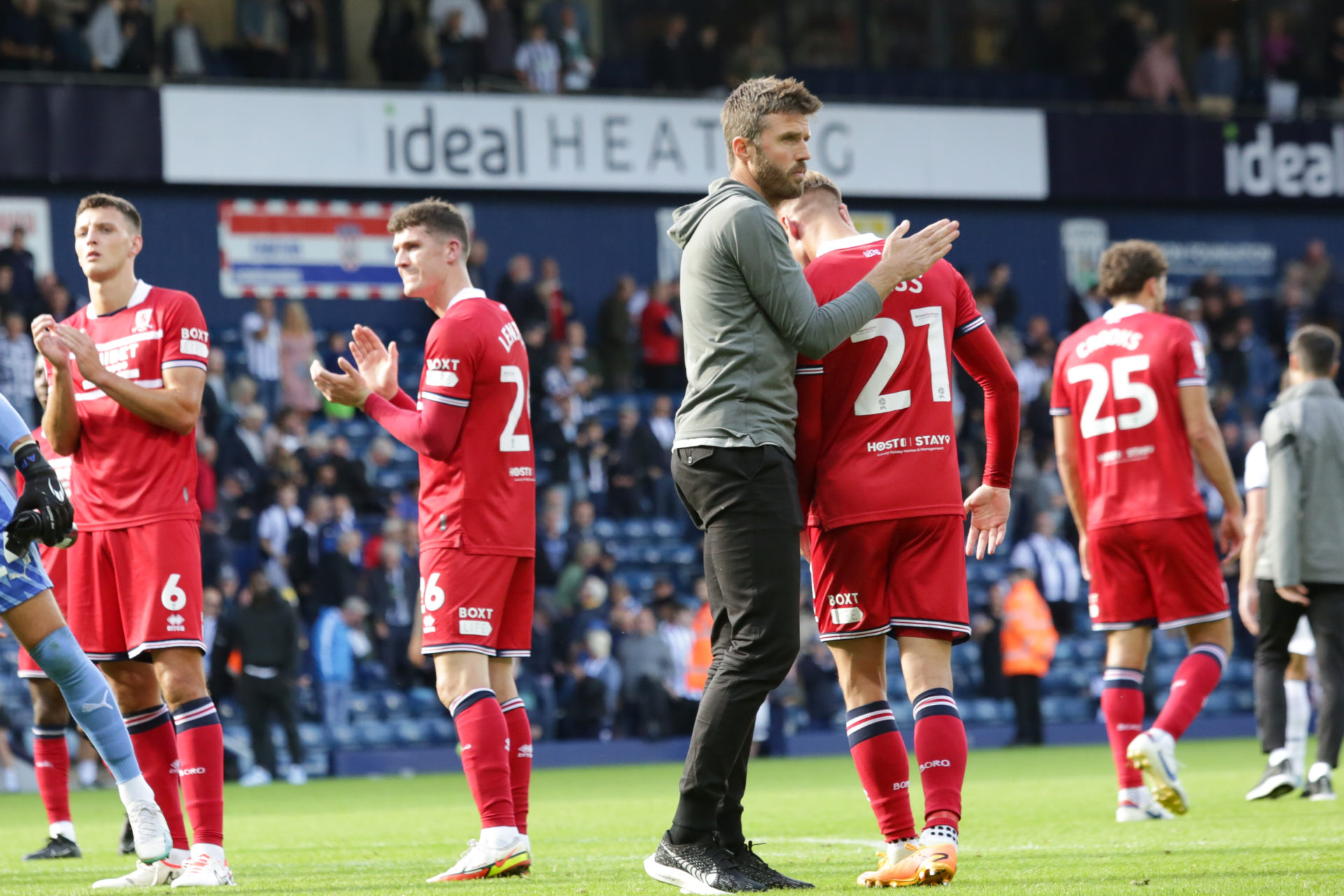Boro boss highlights positives despite heavy defeat