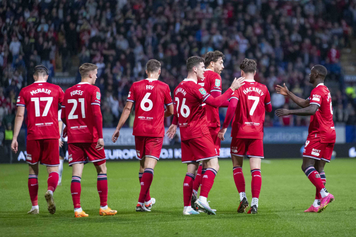 Predicted Boro side for Blackburn Rovers clash with ever-present set to ...